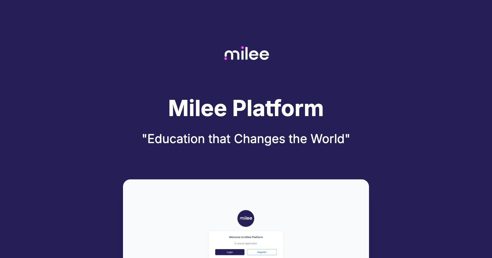Milee Platform - Authentication